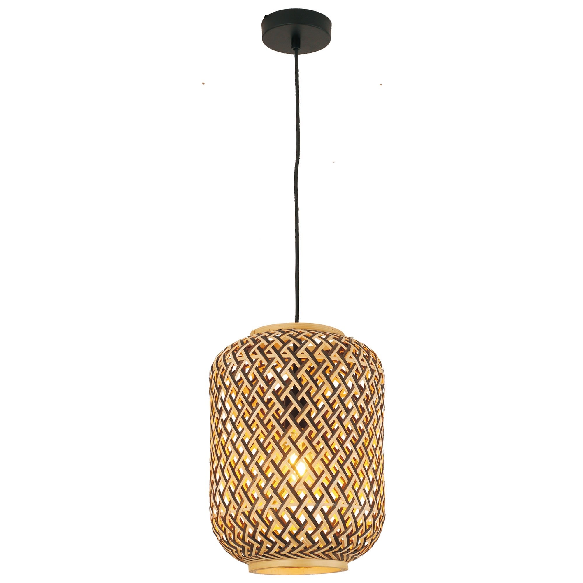 Cesta Bamboo Cage Pendant Light – Dubbo Lighting Centre