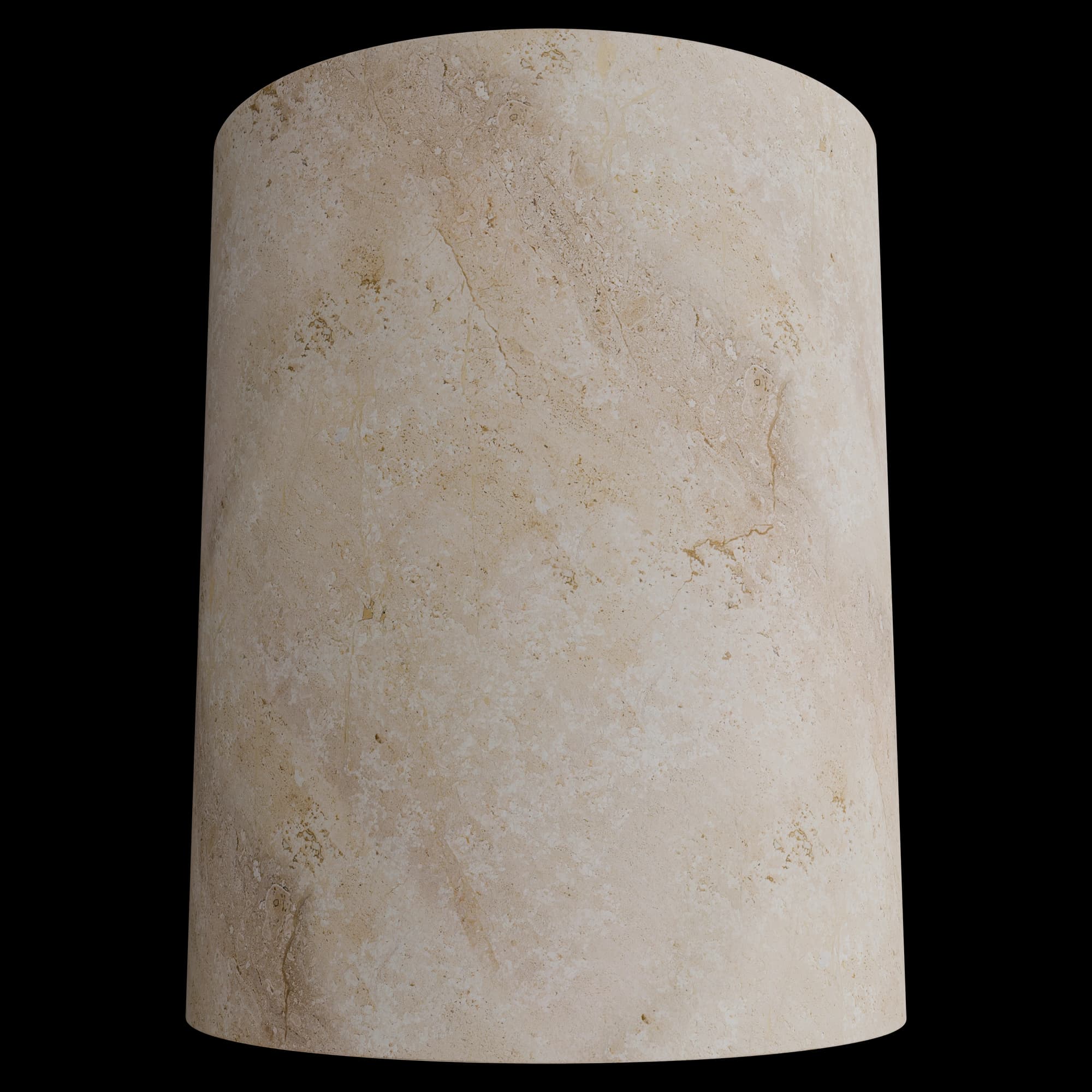 Calibo Inspire Crafted Travertine Up/Down Indoor Wall Light | Beige ...