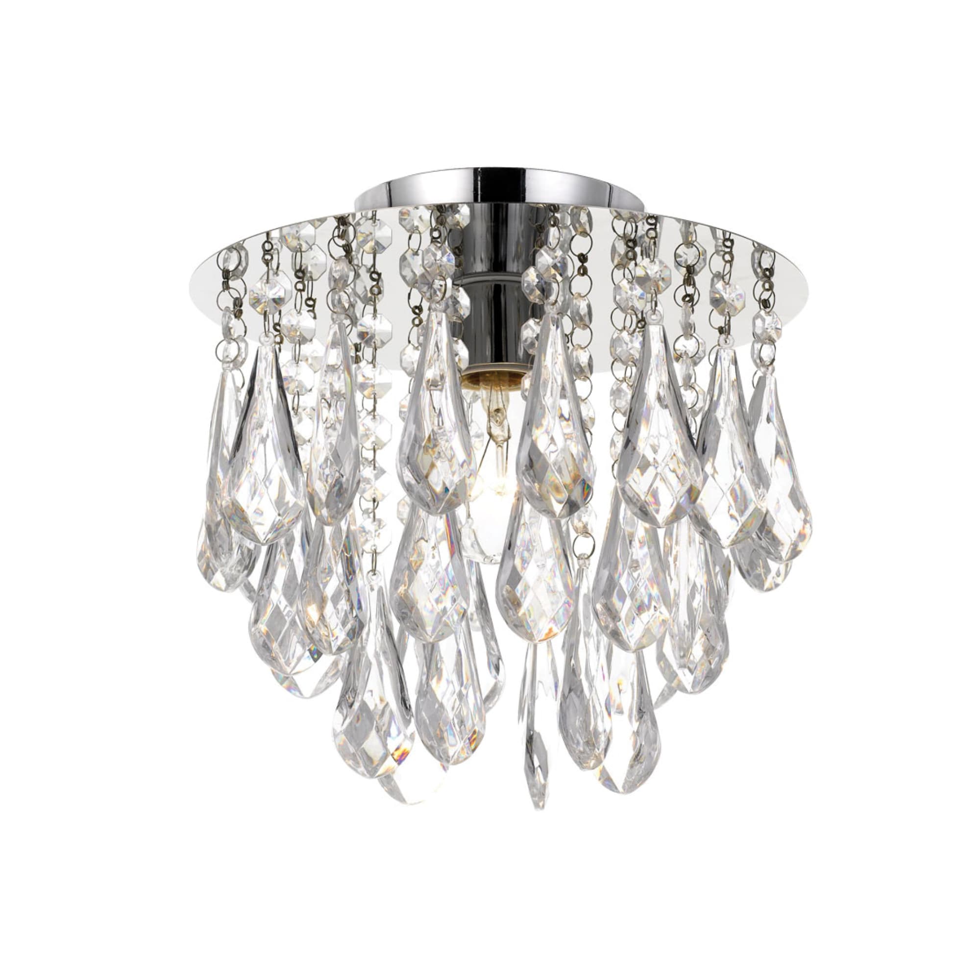 Telbix Lara DIY Batten Fix | Clear Acrylic and Chrome – Dubbo Lighting ...