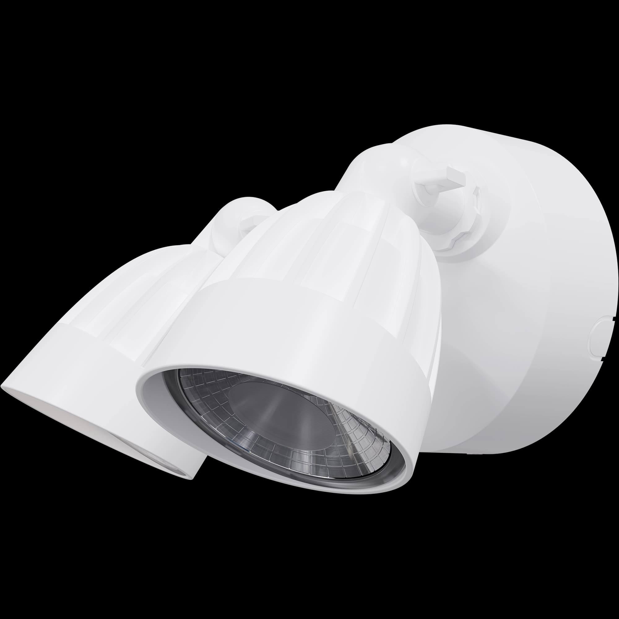 Calibo Nighthawk Double LED Spotlight | White – Dubbo Lighting Centre