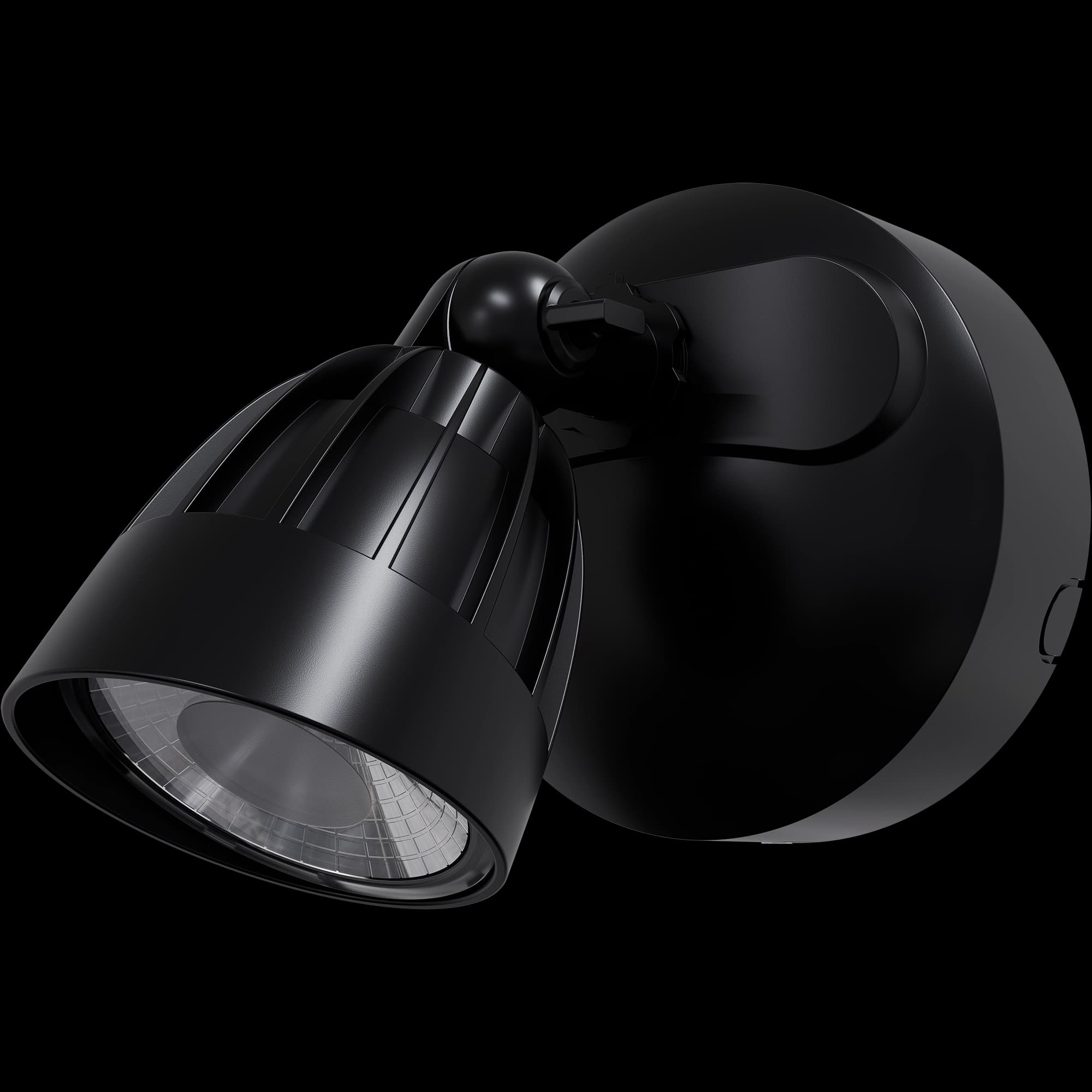 Calibo Nighthawk Single LED Spotlight | Black – Dubbo Lighting Centre