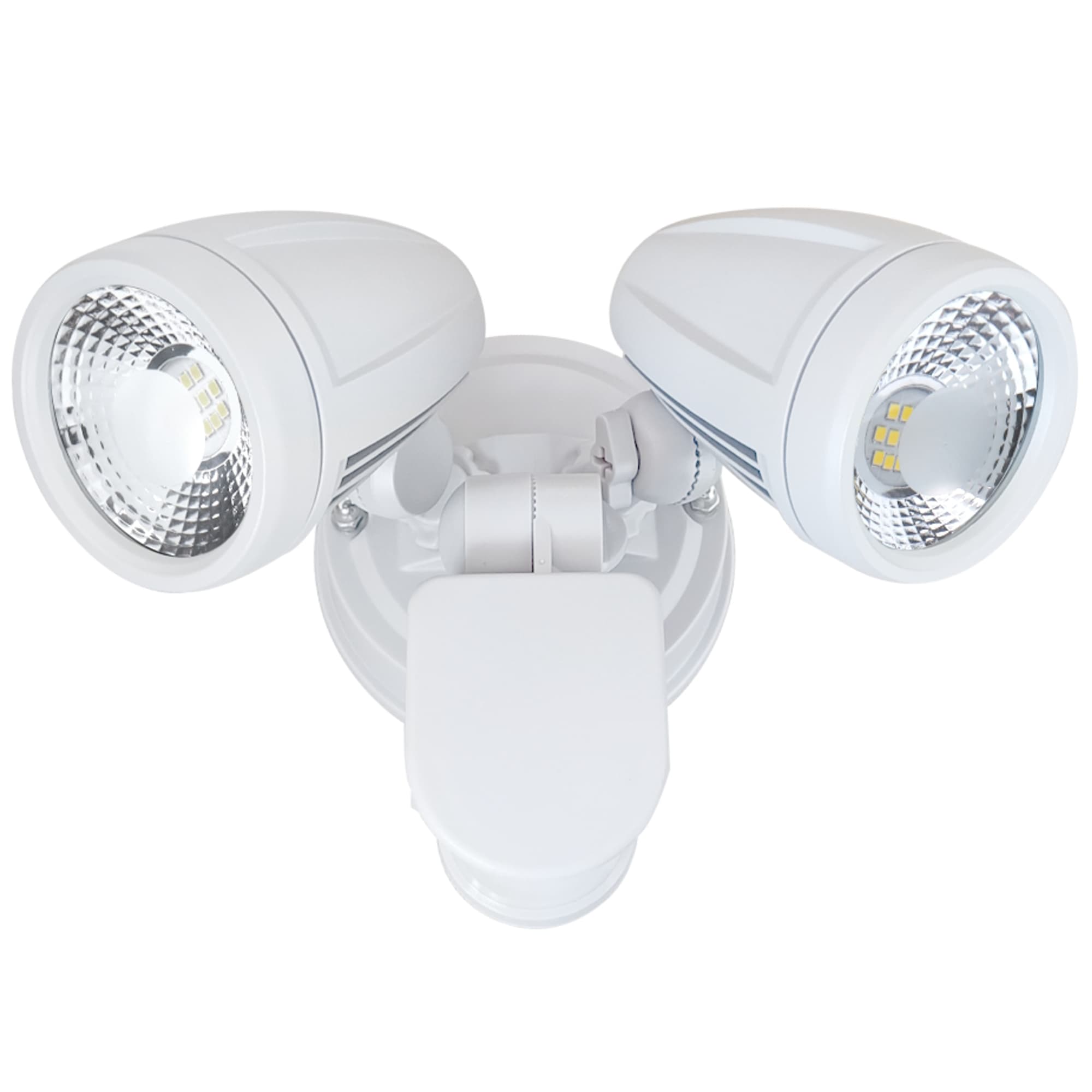 Telbix Illume Twin Exterior LED Spotlight with Sensor | White – Dubbo ...